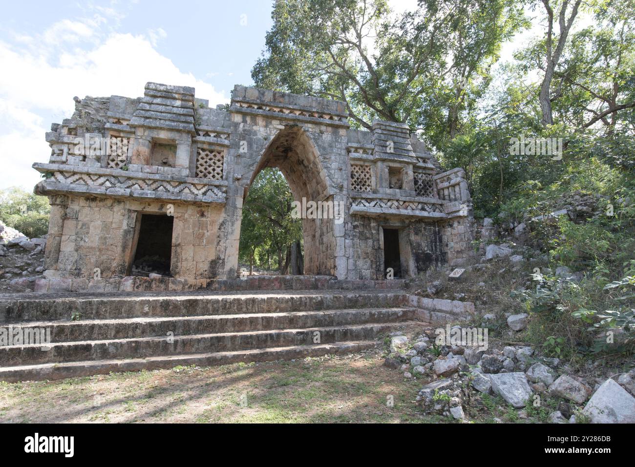 Labna, Mexico - December 28, 2022: view of ruins in Labna Stock Photo ...