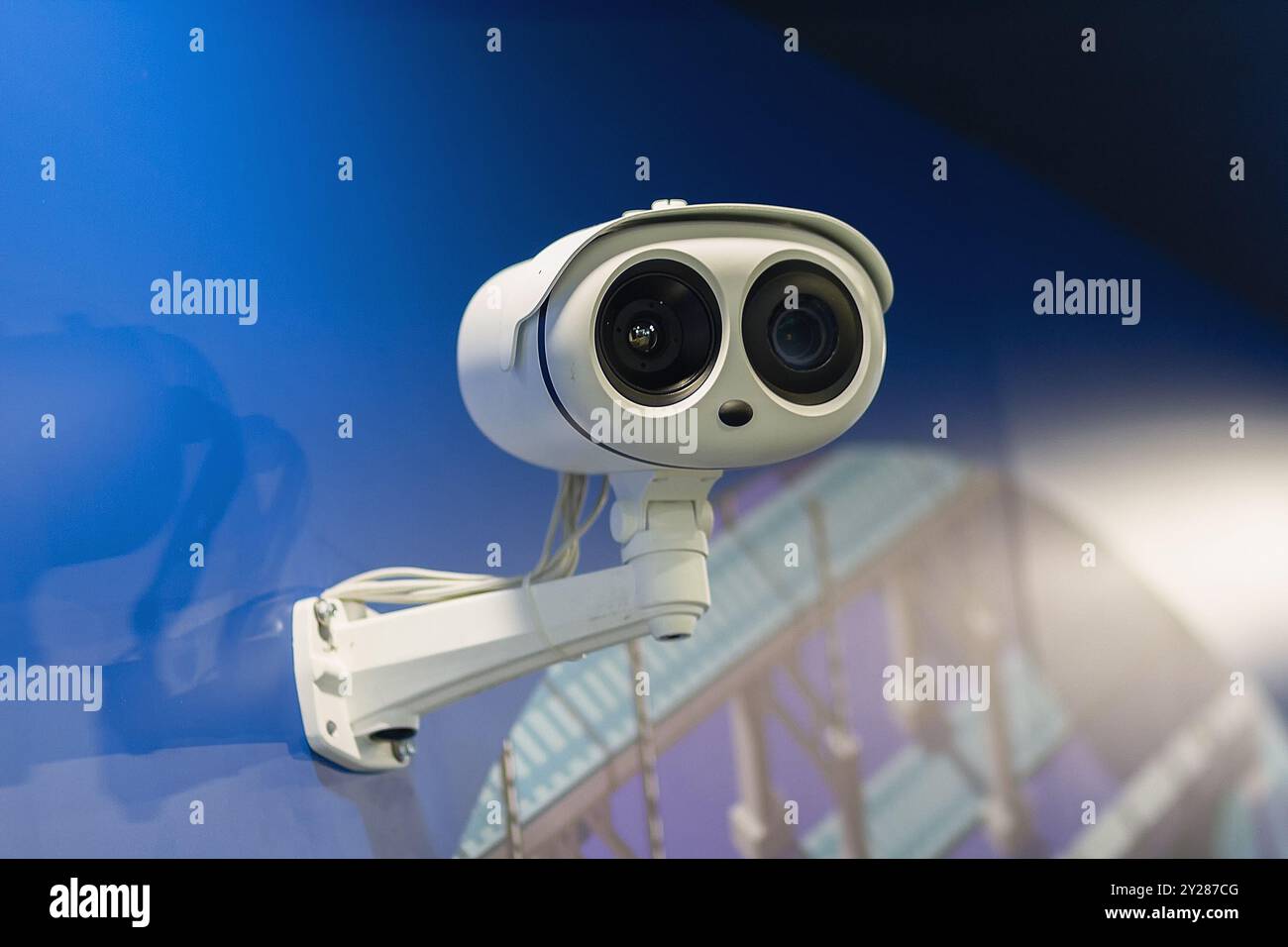 Surveillance in the form of friendly robots indoors. Digital ...