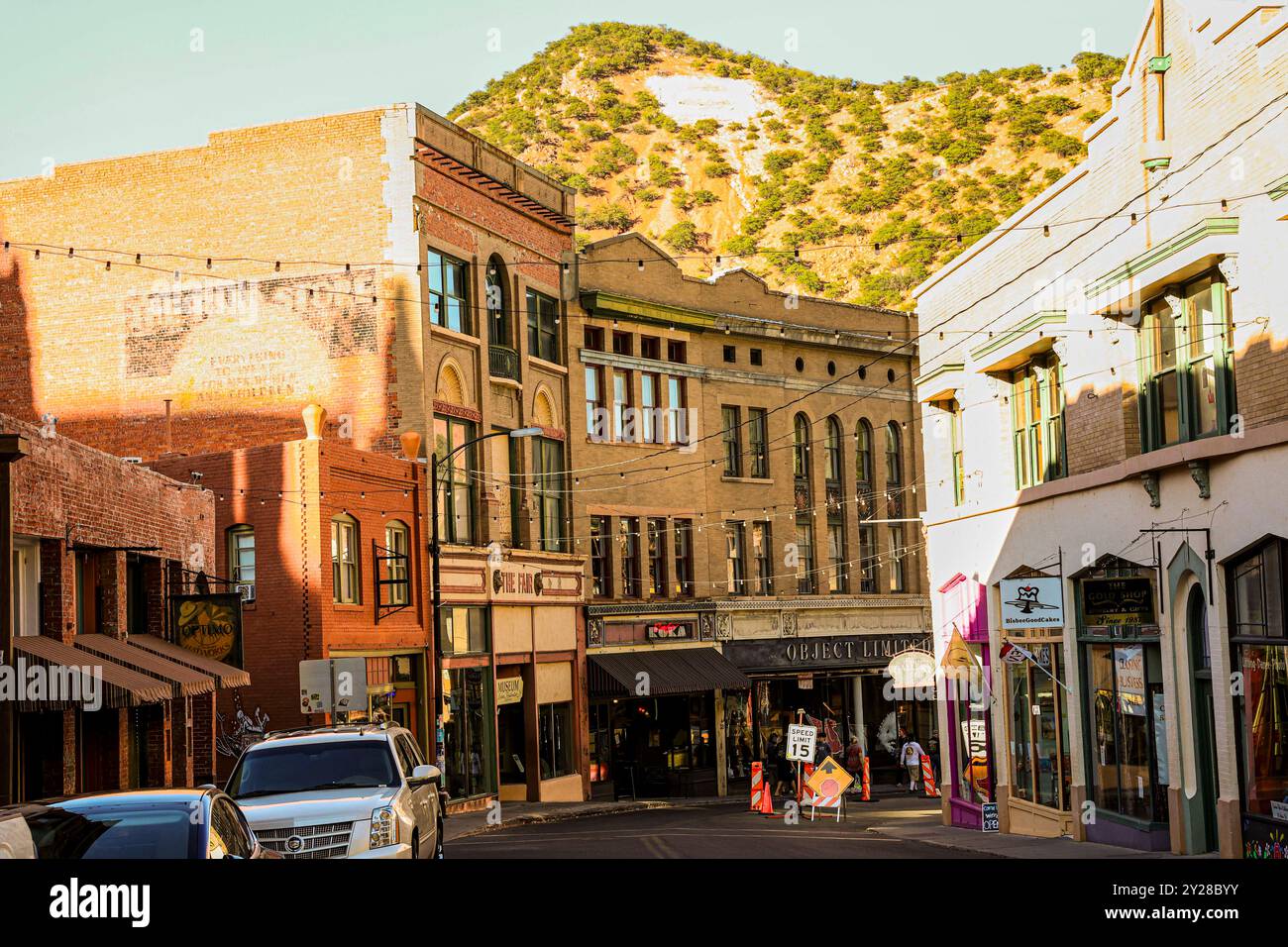 Bisbee, a city in Arizona, United States. An old western town, it is ...