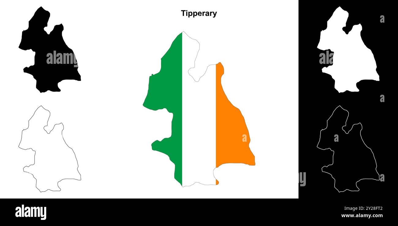 Map of county tipperary hi-res stock photography and images - Alamy