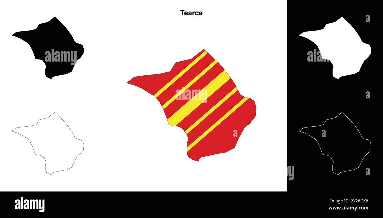 Map of tearce hi-res stock photography and images - Alamy