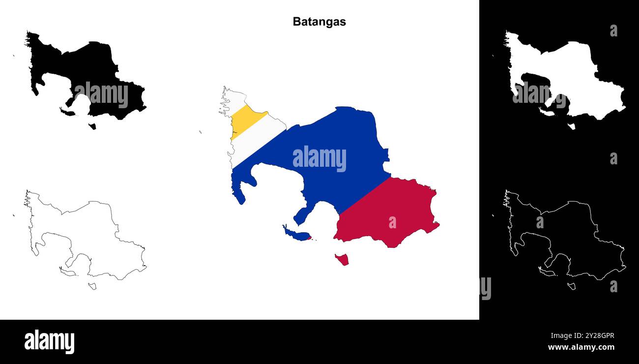 Map of batangas hi-res stock photography and images - Alamy