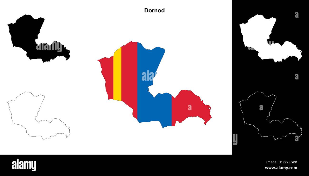 Dornod eps map hi-res stock photography and images - Alamy