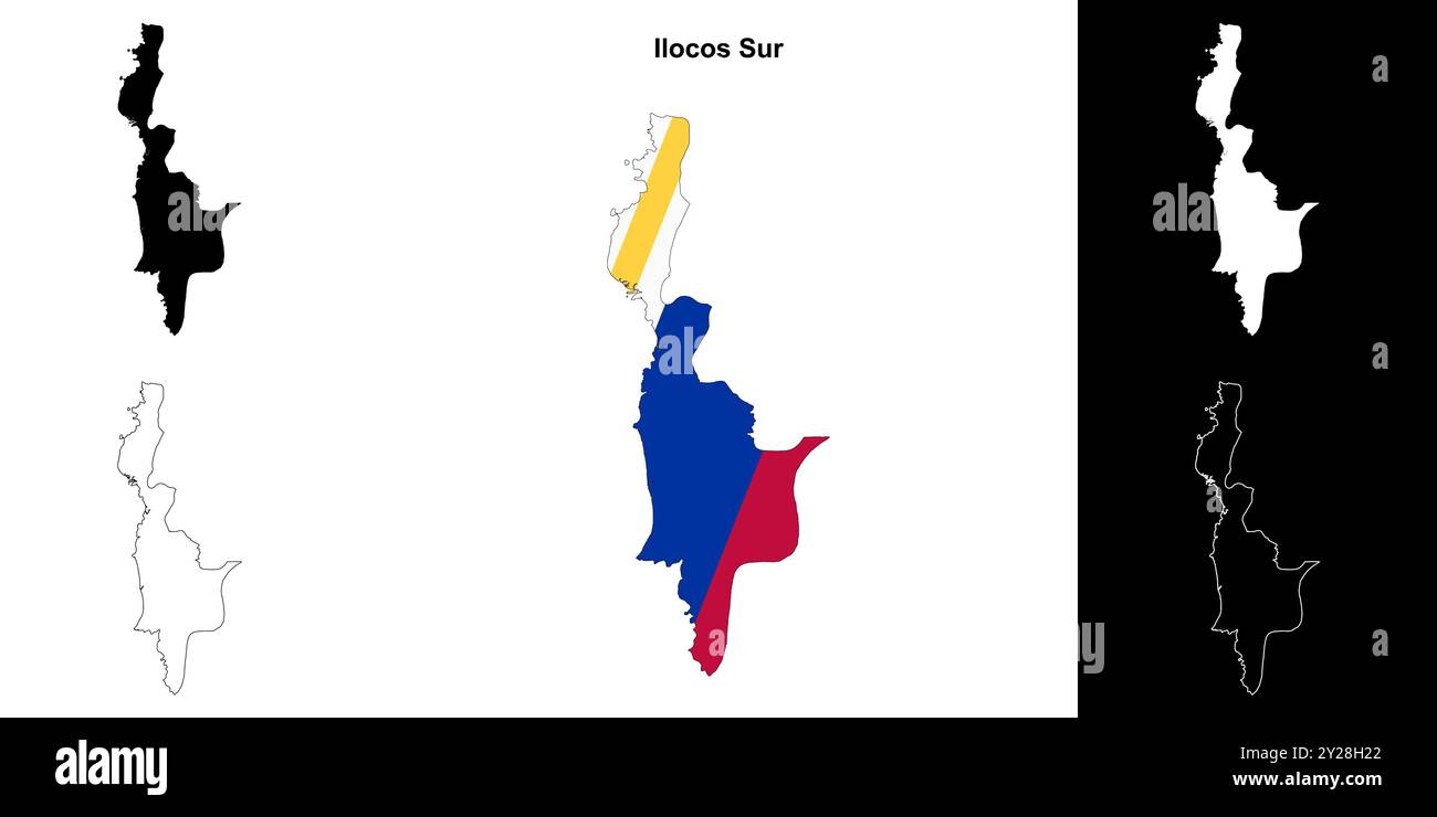 Ilocos sur map Stock Vector Images - Alamy