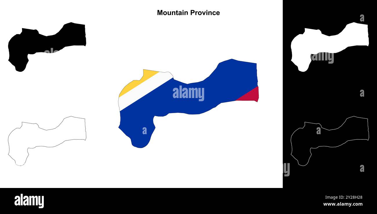 Mountain Province province outline map set Stock Vector Image & Art - Alamy Mountain Province province outline map set Stock Vector Image & Art - Alamy