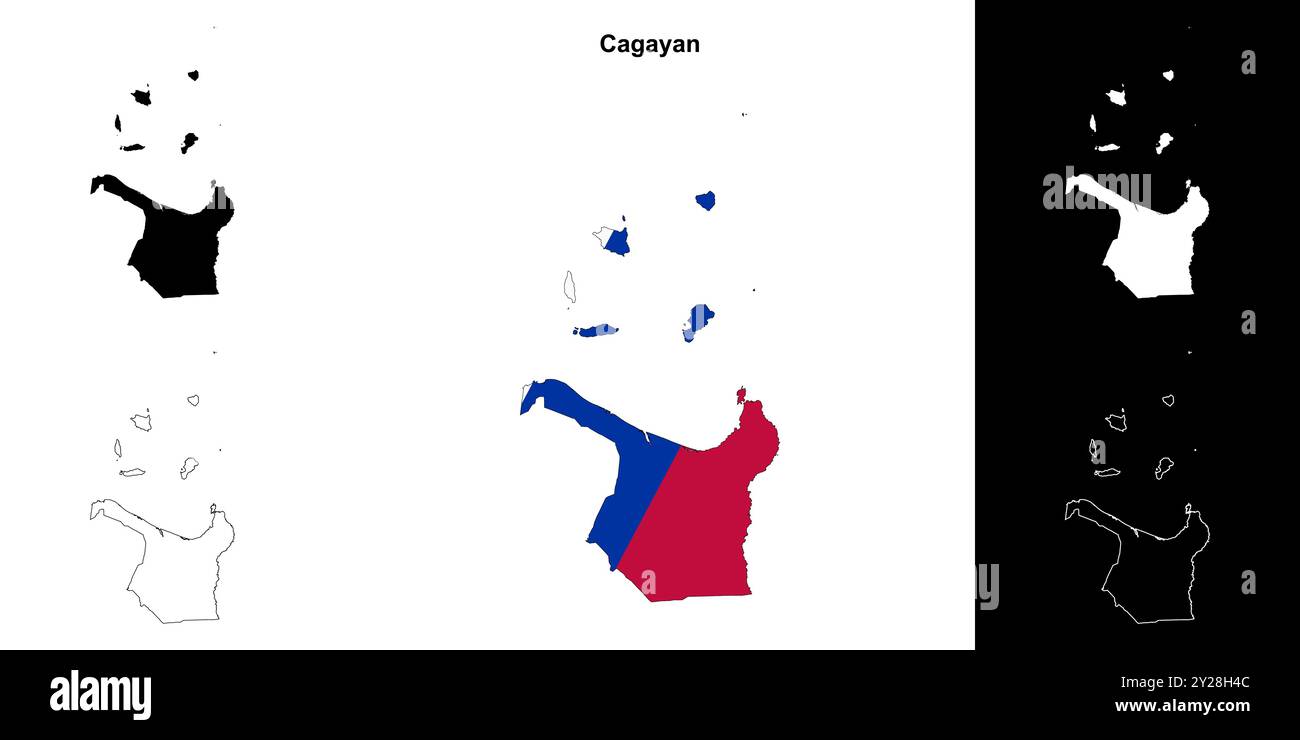 Cagayan map vector hi-res stock photography and images - Alamy