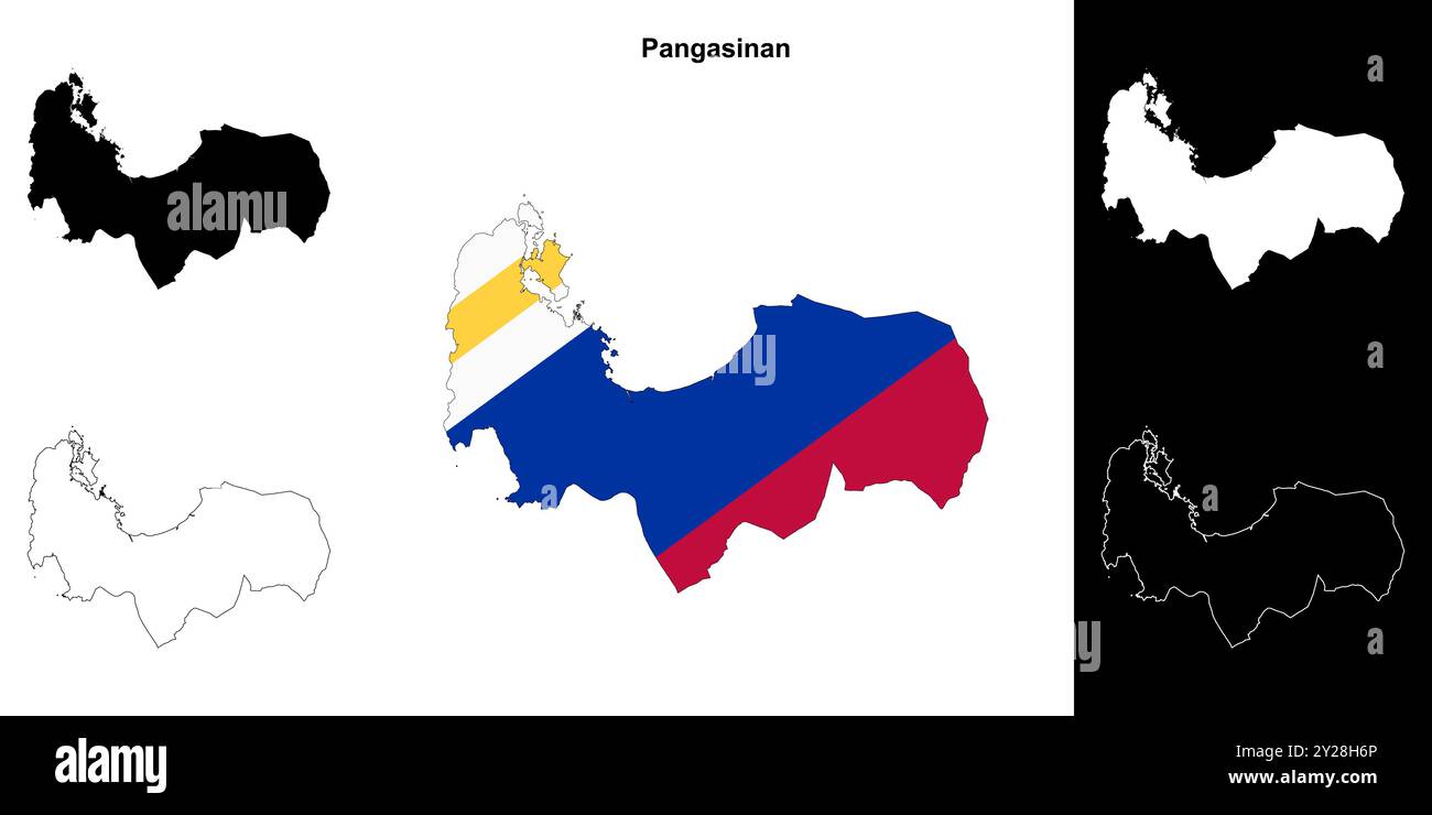 Map of pangasinan hi-res stock photography and images - Alamy