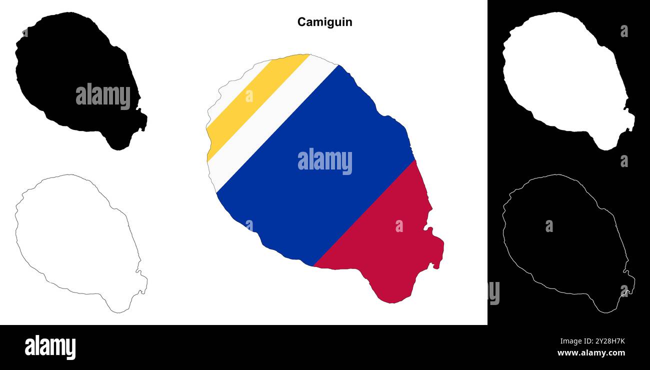 Map of camiguin hi-res stock photography and images - Alamy