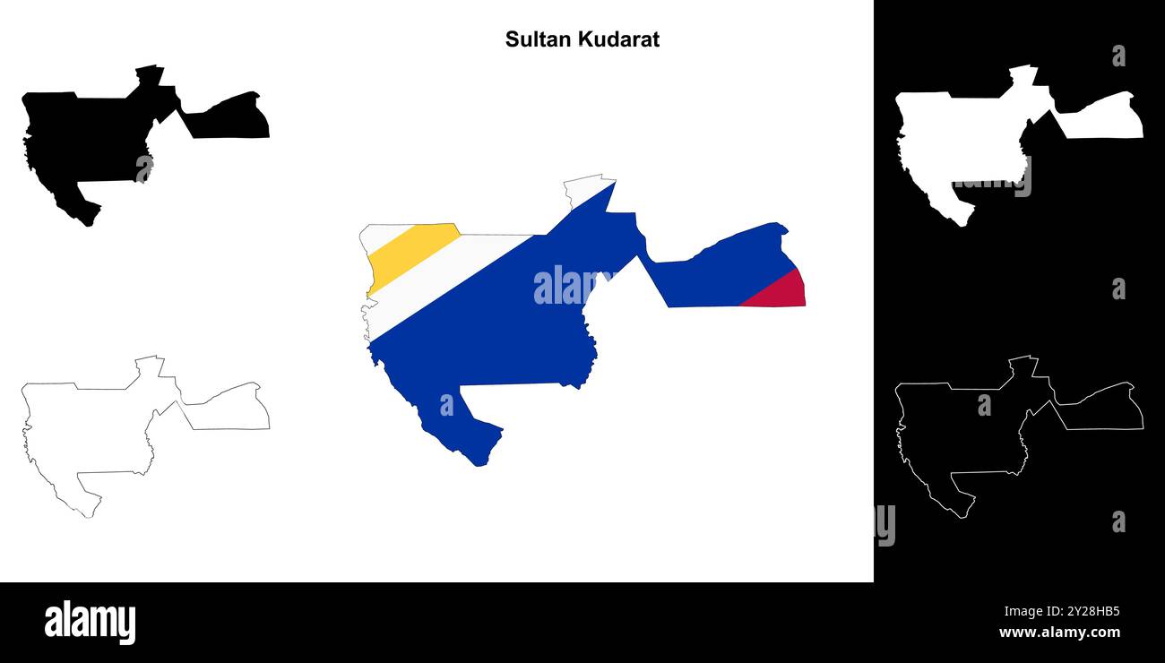 Map of sultan kudarat hi-res stock photography and images - Alamy