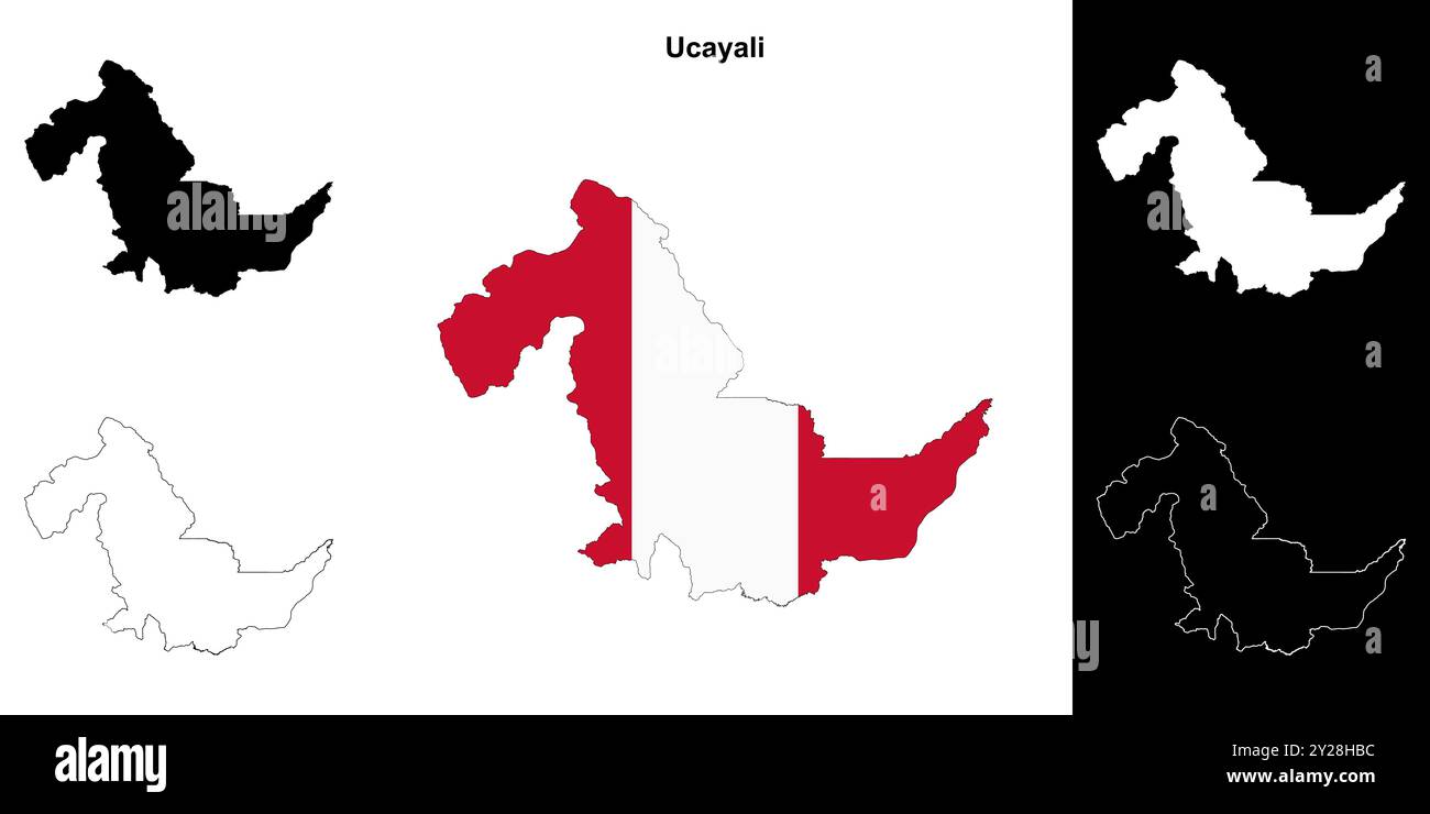Map of ucayali hi-res stock photography and images - Alamy