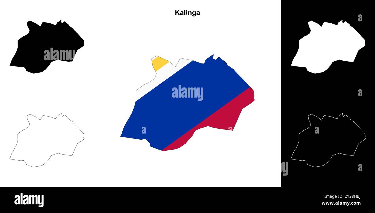 Blank kalinga map hi-res stock photography and images - Alamy