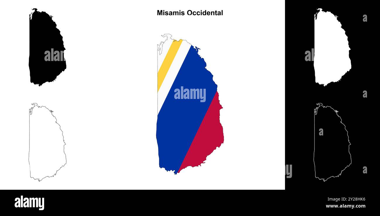 Map of misamis occidental hi-res stock photography and images - Alamy