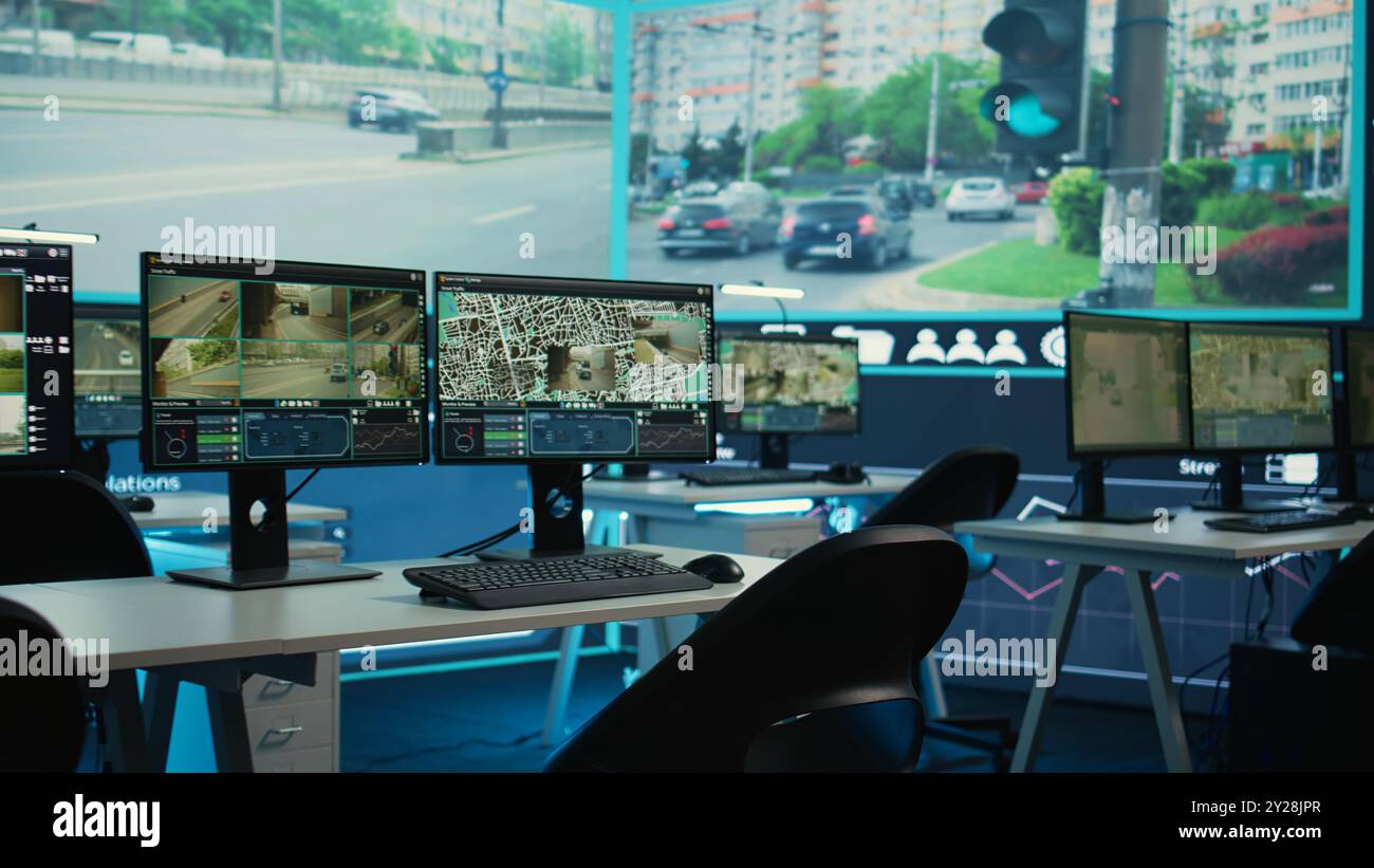 Cctv footage room street hi-res stock photography and images - Alamy