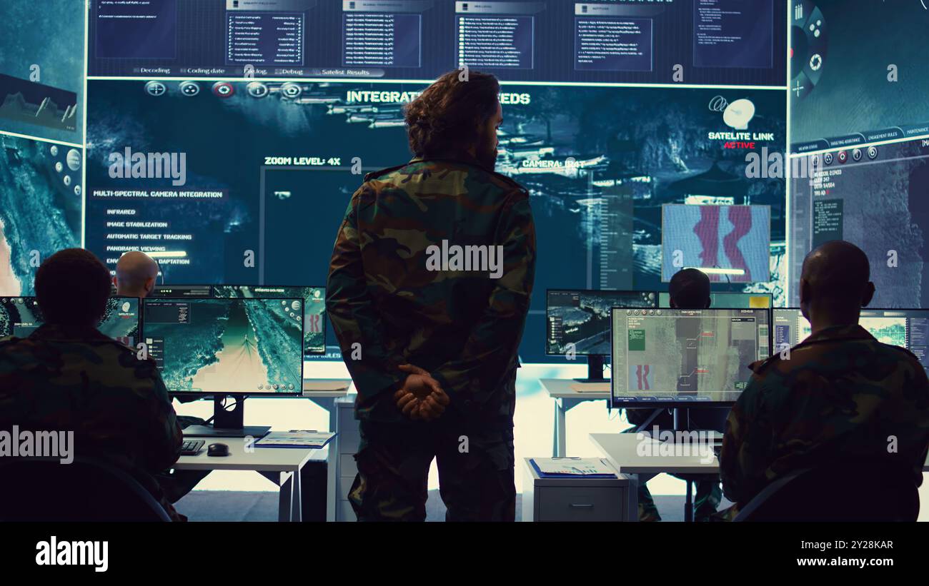 Sergeant Major Of The Army Handling A Secret Service Operation By Gathering Intelligence From