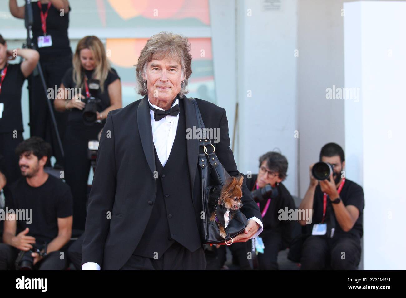 Ron Moss red carpet Venice film festival 2024 Stock Photo - Alamy