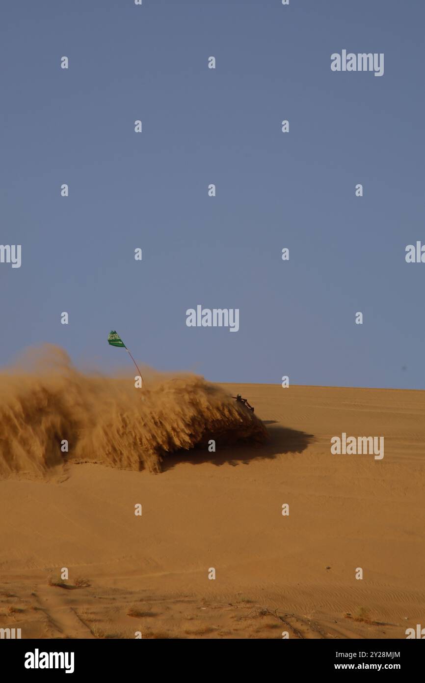 Nawan , Saudi Arabia Jan 7 2023: 4x4 cars drift across Saudi Arabia’s ...