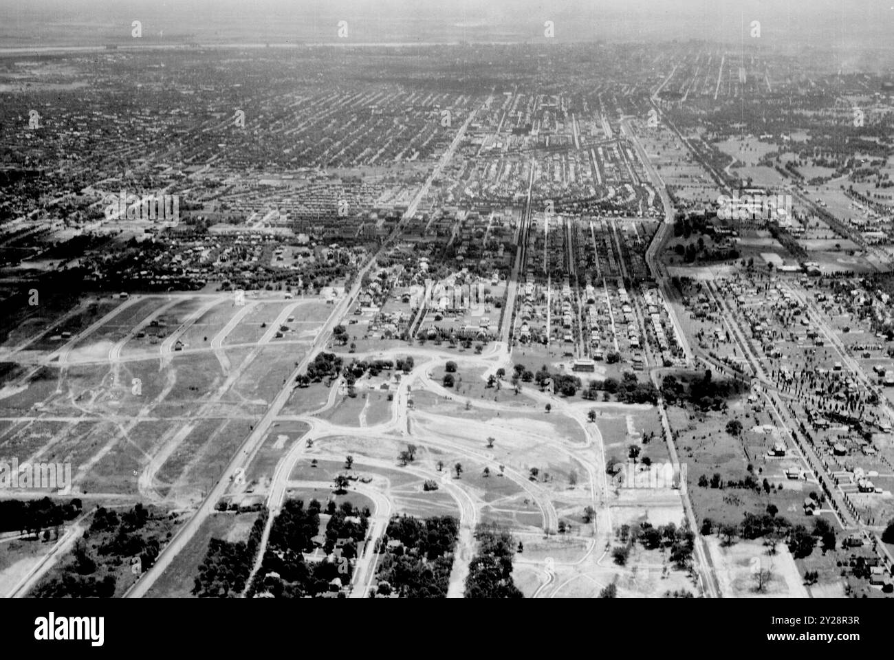 Aerial view of St Louis, Missouri Stock Photo - Alamy