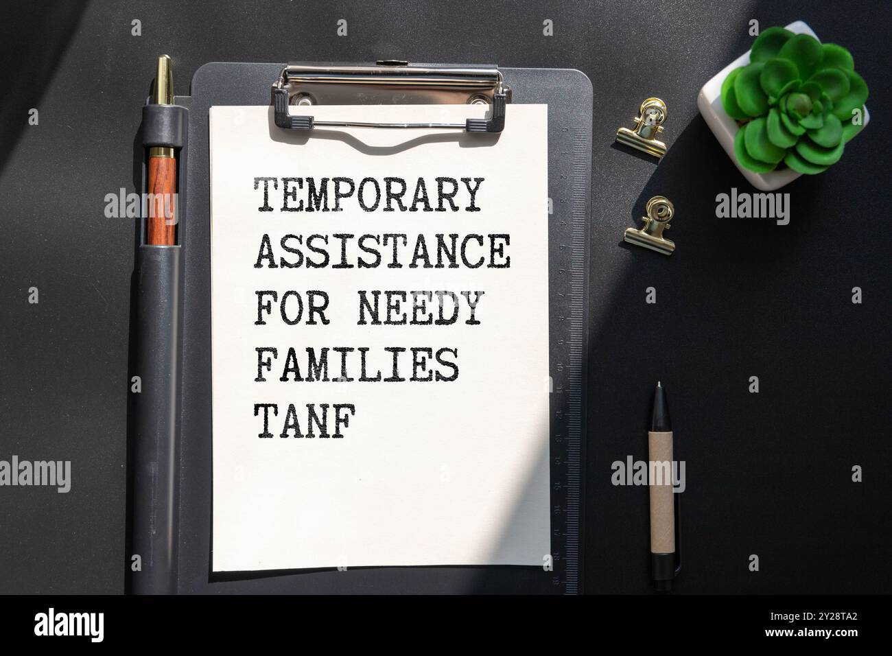 Temporary Assistance for Needy Families TANF is shown Stock Photo - Alamy