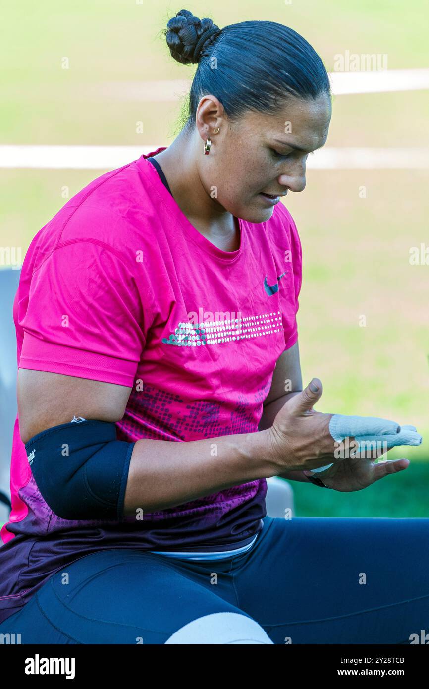 Valerie Adams is a New Zealand shot putter, four-time World champion ...