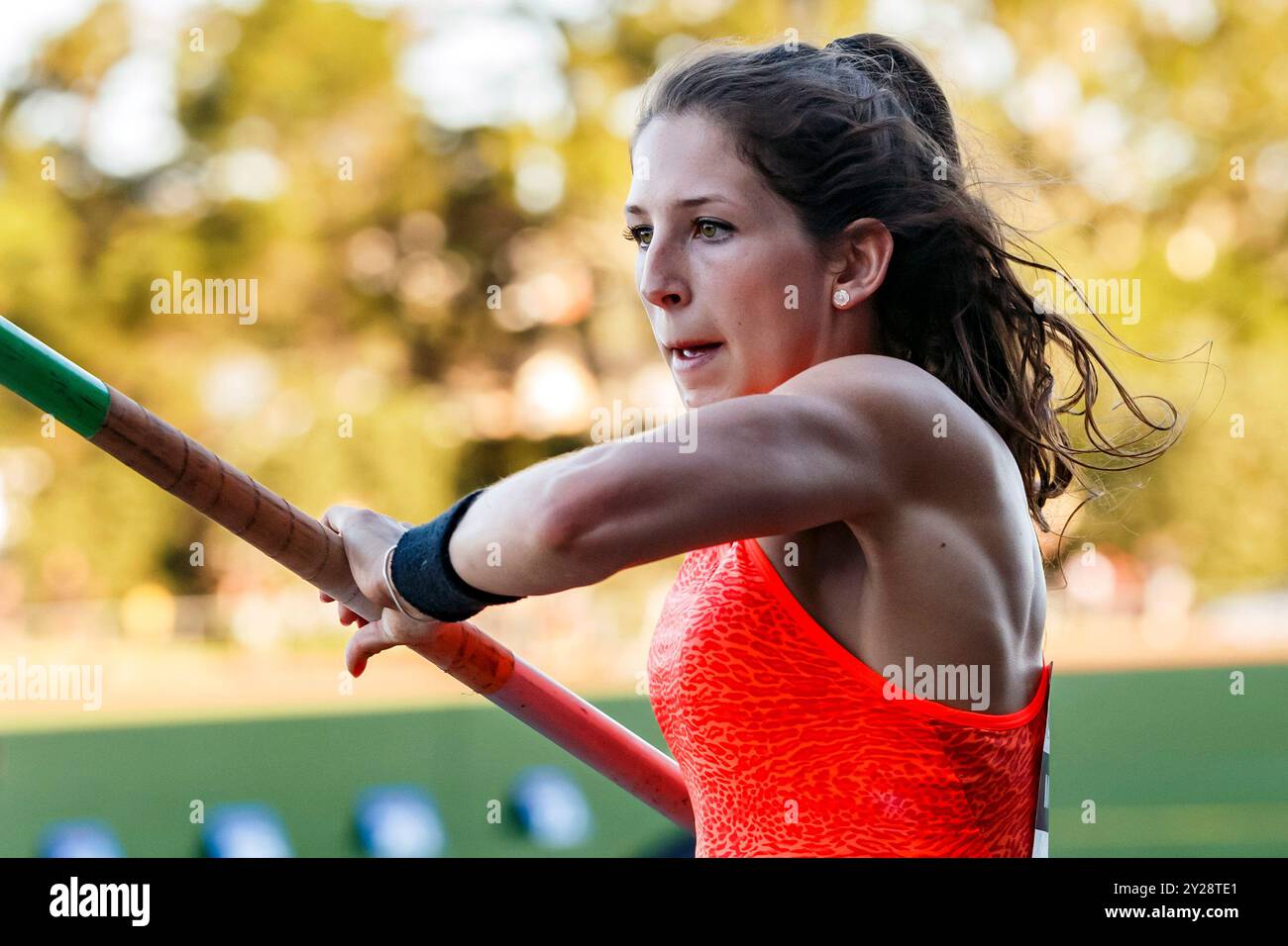 Eliza McCartney, a New Zealand track and field athlete and Olympic ...