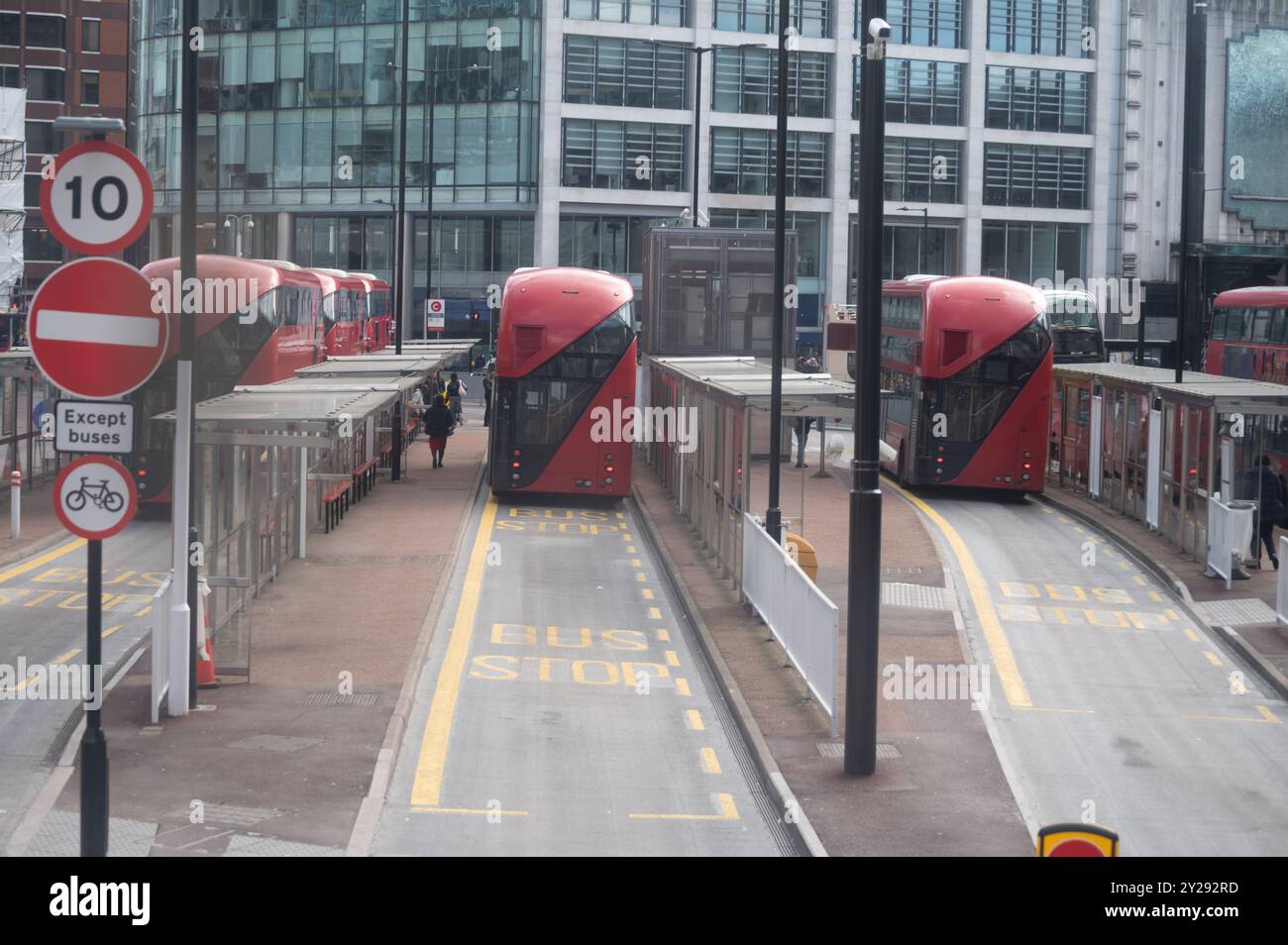 Transportation in London city, roads, road signes, street signes ...