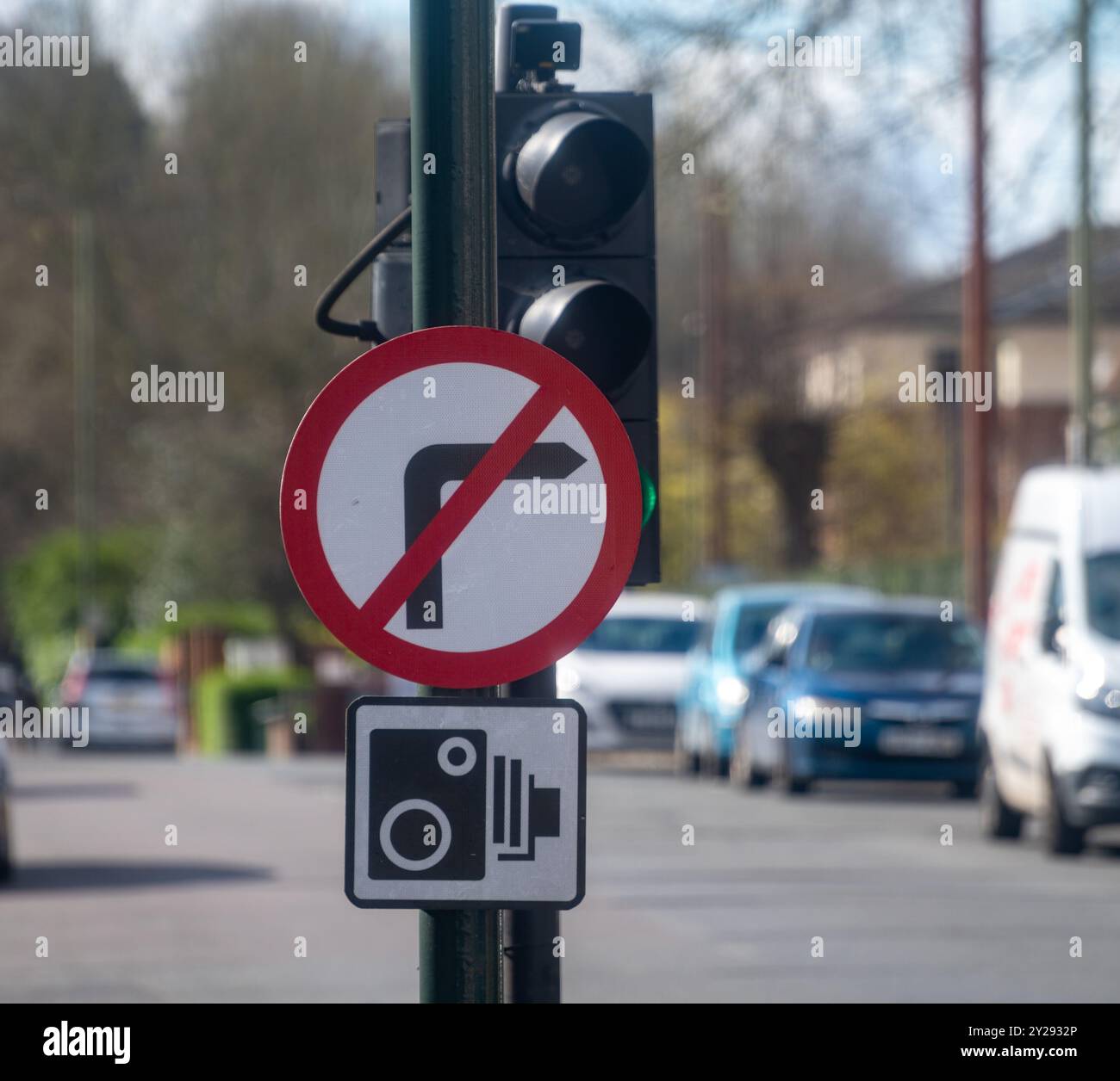 Transportation in London city, roads, road signes, street signes ...