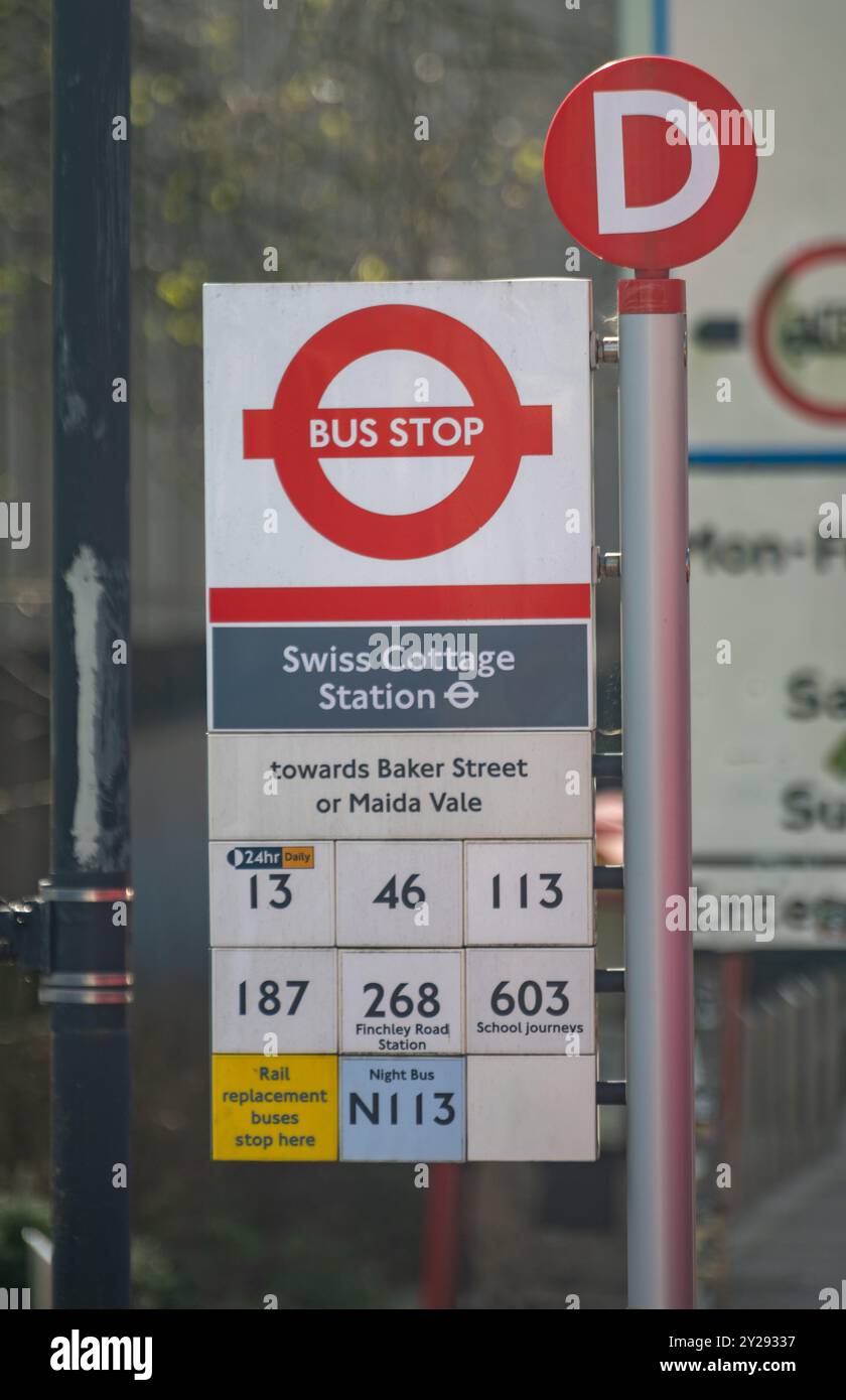 Transportation in London city, roads, road signes, street signes ...