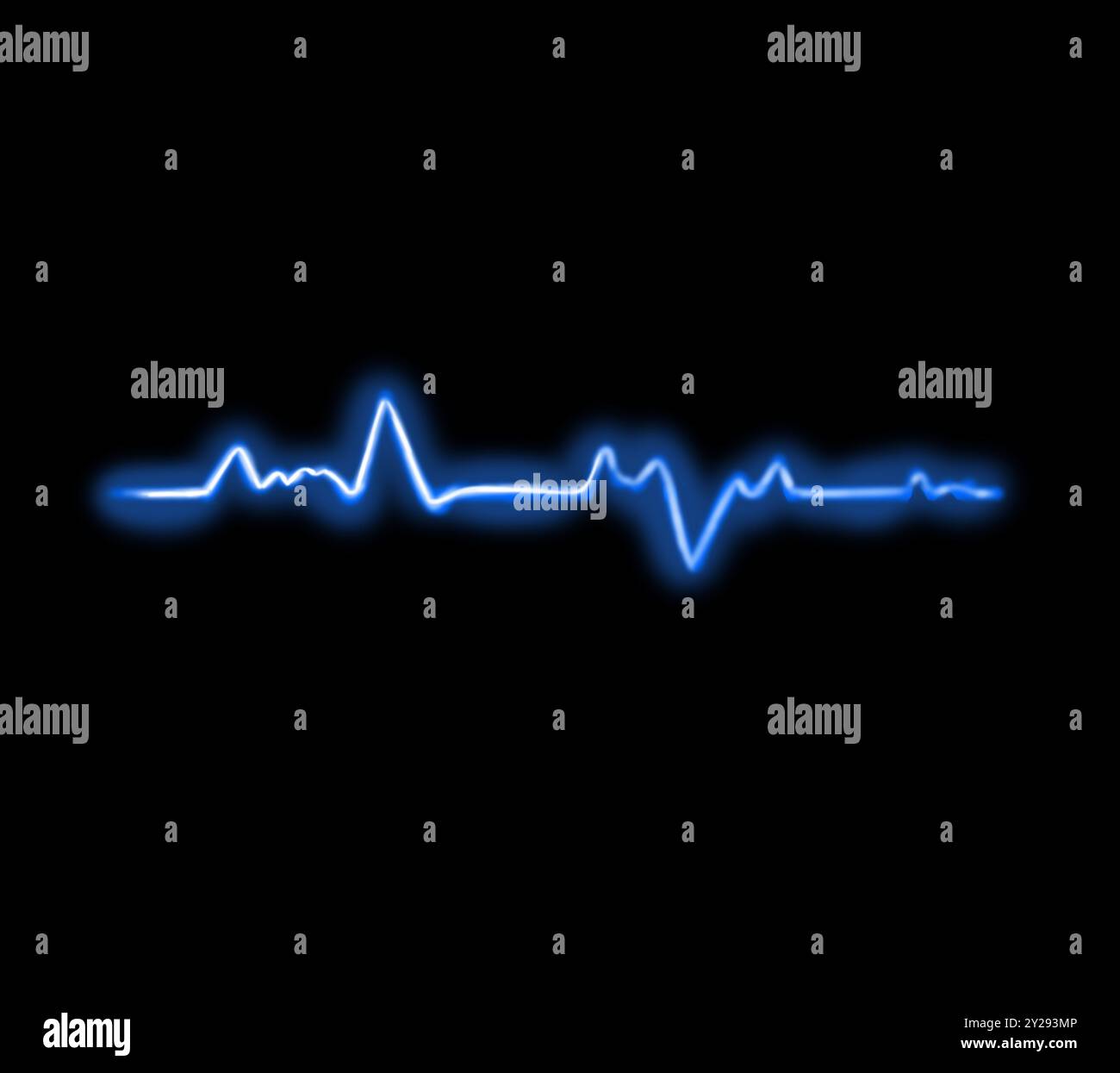 Pulse line black graphic illustration Stock Photo - Alamy