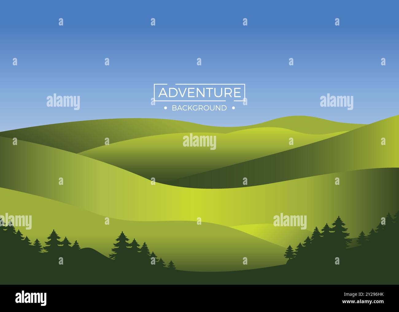 Background landscape grassland. Background illustration Stock Vector ...