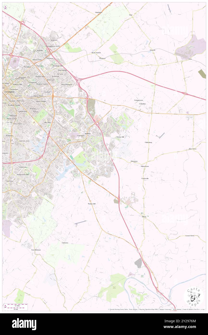 Walnut Ridge, Jennings County, US, United States, Indiana, N 38 55' 30 ...