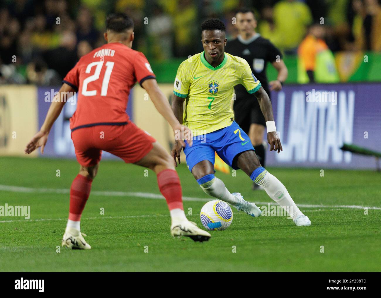 Curitiba, Brazil. 06th September, 2024. Soccer Football - 2026 FIFA ...