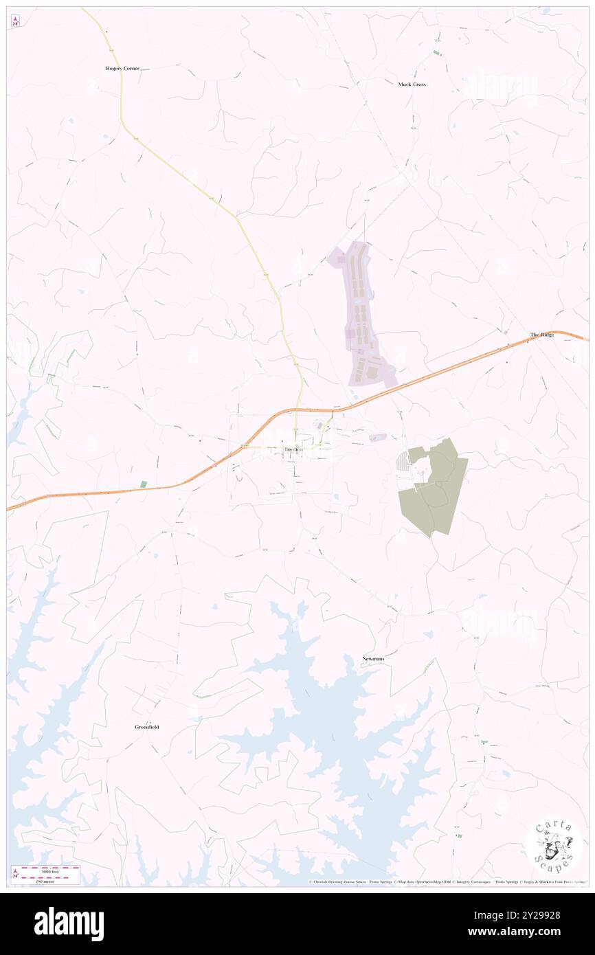 Boydton, Mecklenburg County, US, United States, Virginia, N 36 40' 3 ...