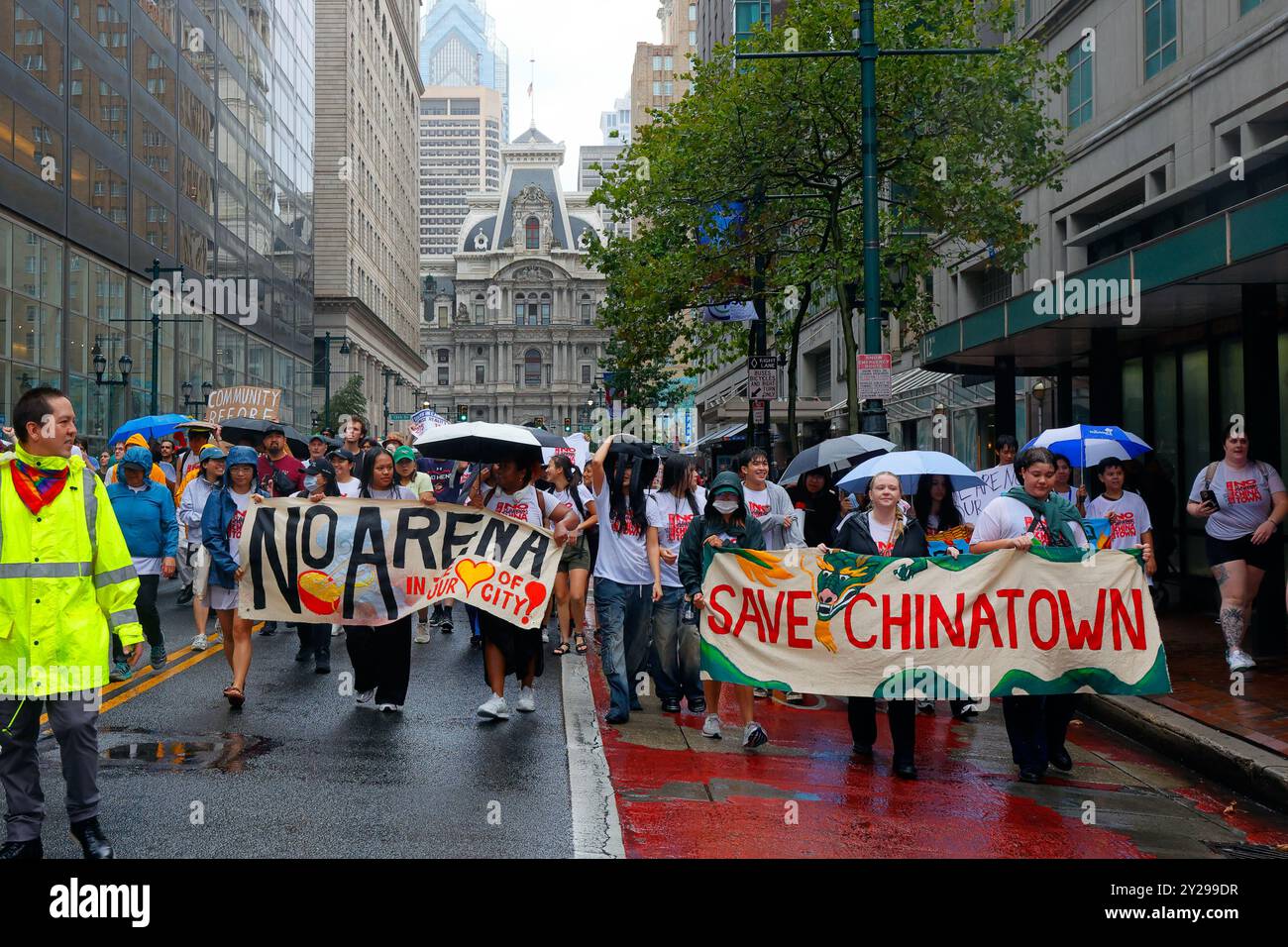 September 7, 2024, Philadelphia. No Arena in Chinatown Rally and ...