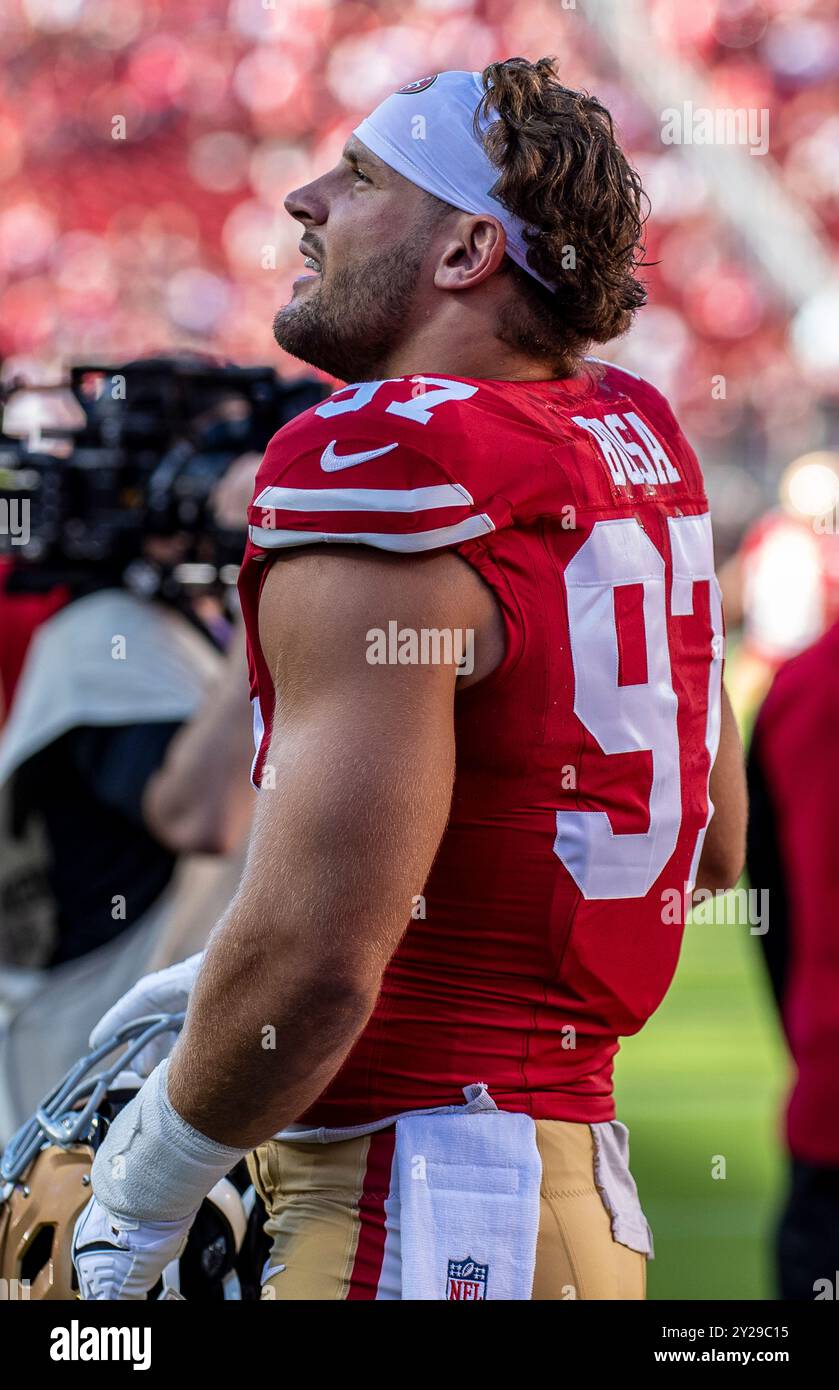 Nick bosa 49ers 2024 hi-res stock photography and images - Alamy