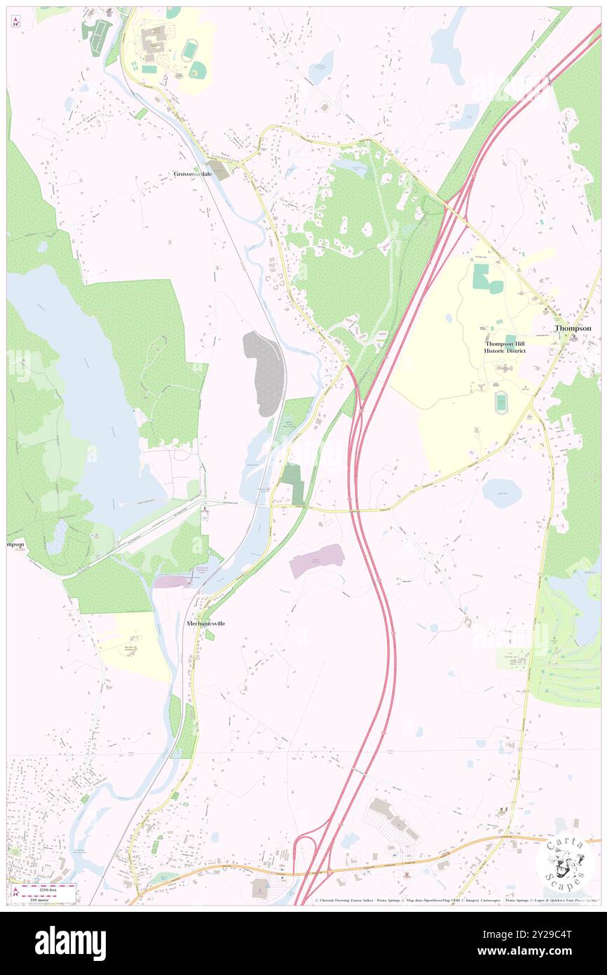 Mechanicsville, Hartford County, US, United States, Connecticut, N 41 ...