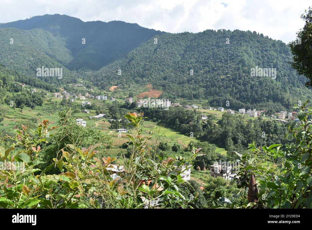 Godawari municipality, Nepal, Bajrabarahi temple, Chapagaun, Lele, Lele ...