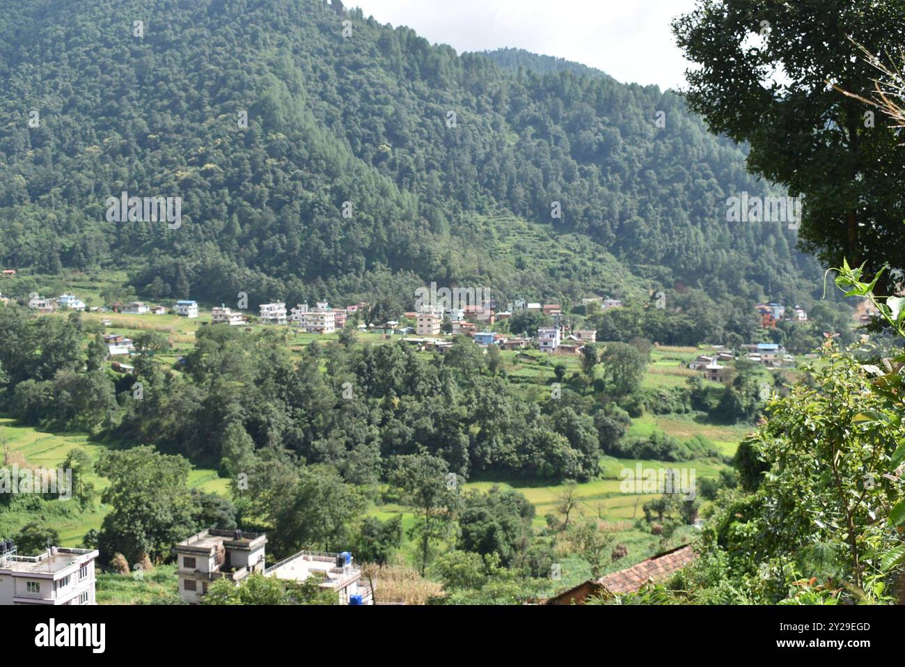 Godawari municipality, Nepal, Bajrabarahi temple, Chapagaun, Lele, Lele ...
