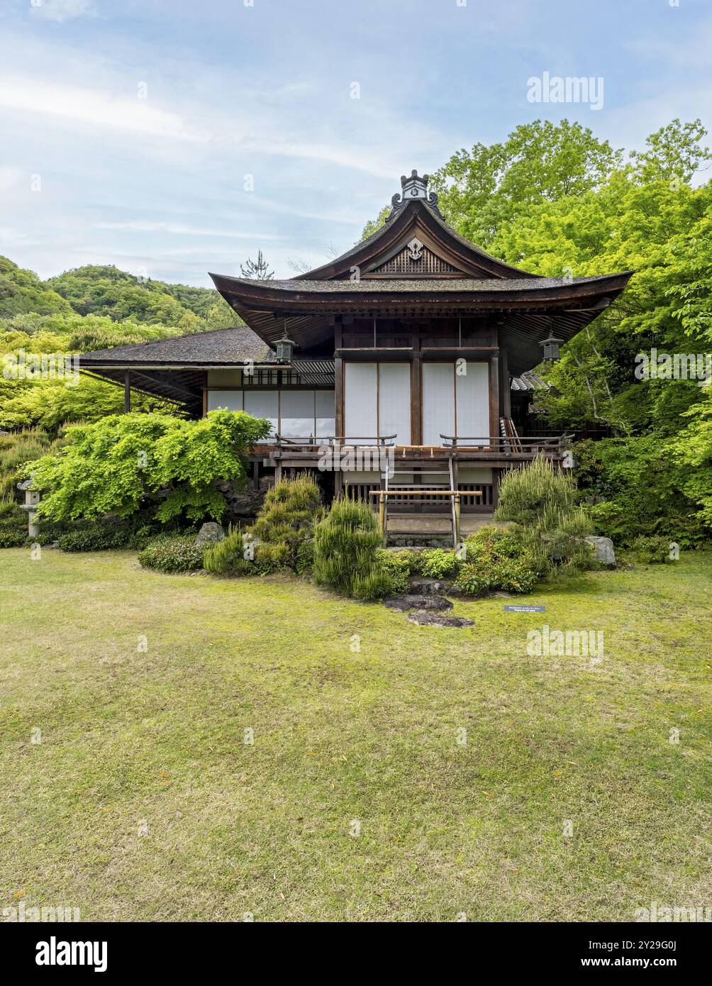 Daijokaku villa, Okochi Sanso Garden, Arashiyama, Kyoto, Japan, Asia ...