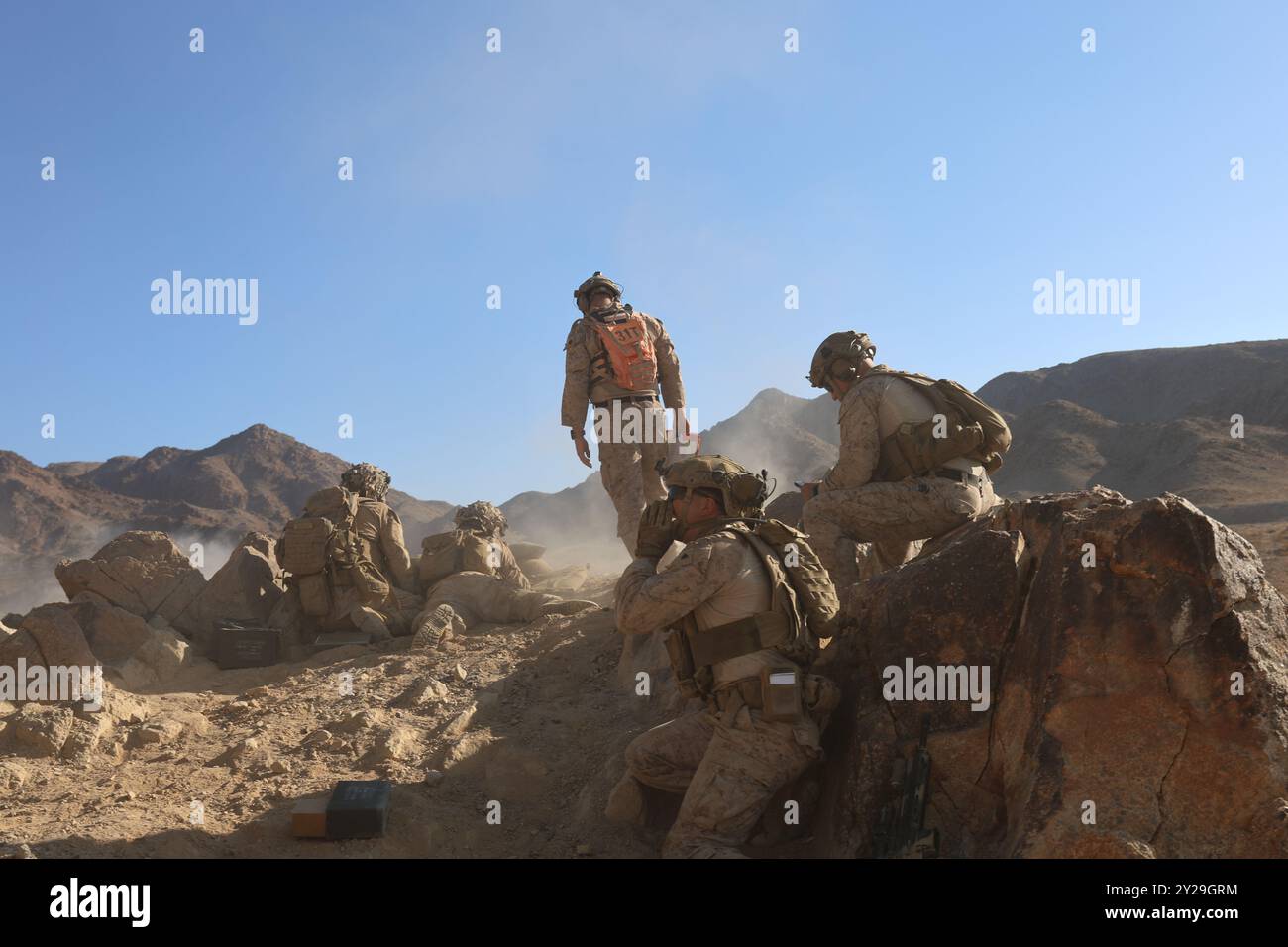 Corporal Cade B. Cohen, a Marine with with 3rd Battalion, 4th Marine ...