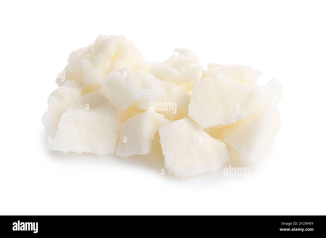 Sample of natural shea butter isolated on white Stock Photo - Alamy