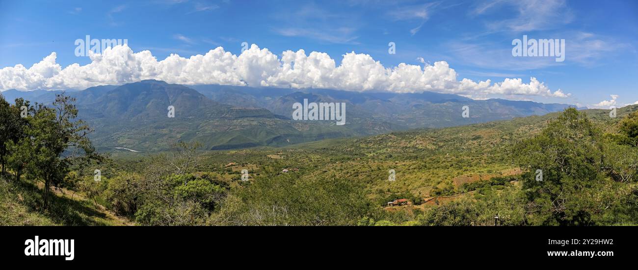 Panorama from barichara colombia hi-res stock photography and images ...