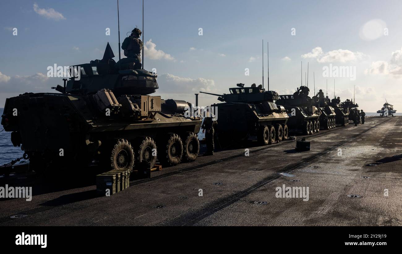 U.S. Marines with Light Armored Reconnaissance Company, Battalion ...