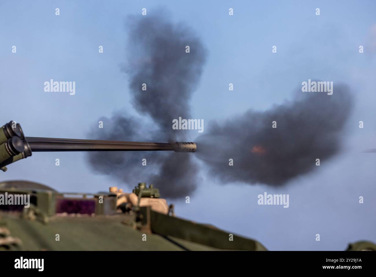 U.S. Marines with Light Armored Vehicle 25 with Light Armored ...