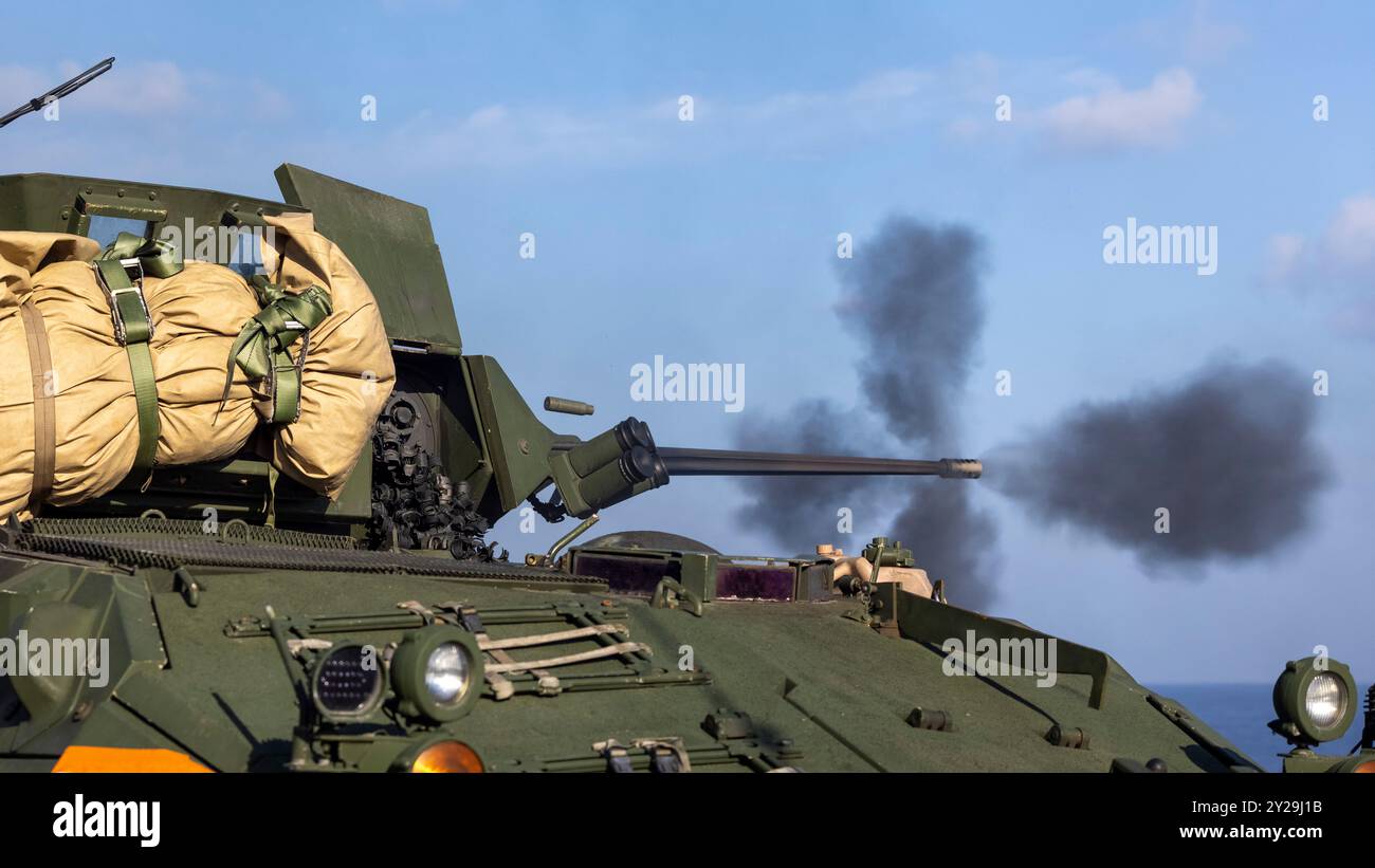 U.S. Marines with Light Armored Vehicle 25 with Light Armored ...