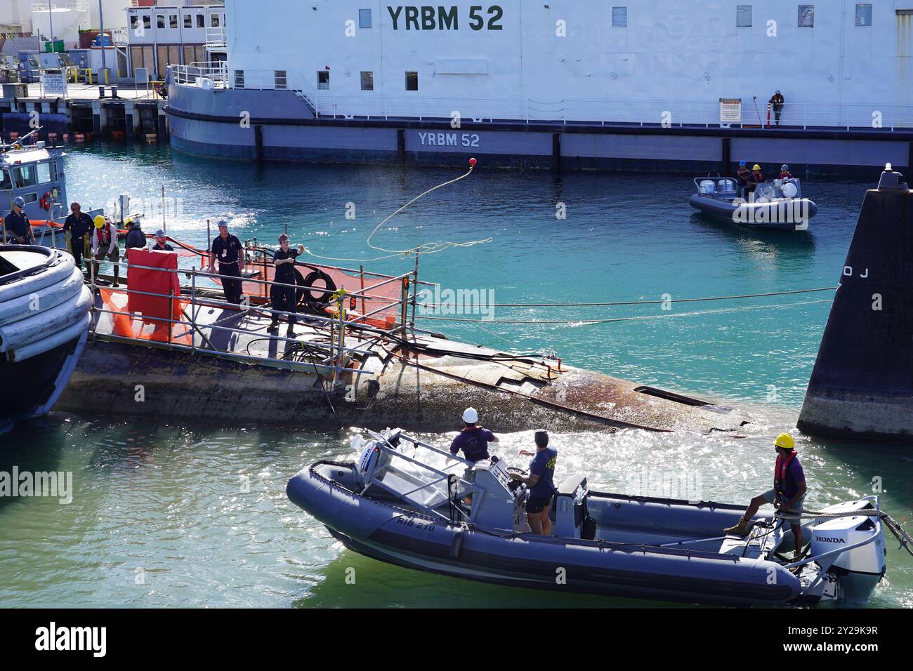 PEARL HARBOR, Hawaii (Sept. 4, 2024) Sailors aboard Virginia-class fast ...