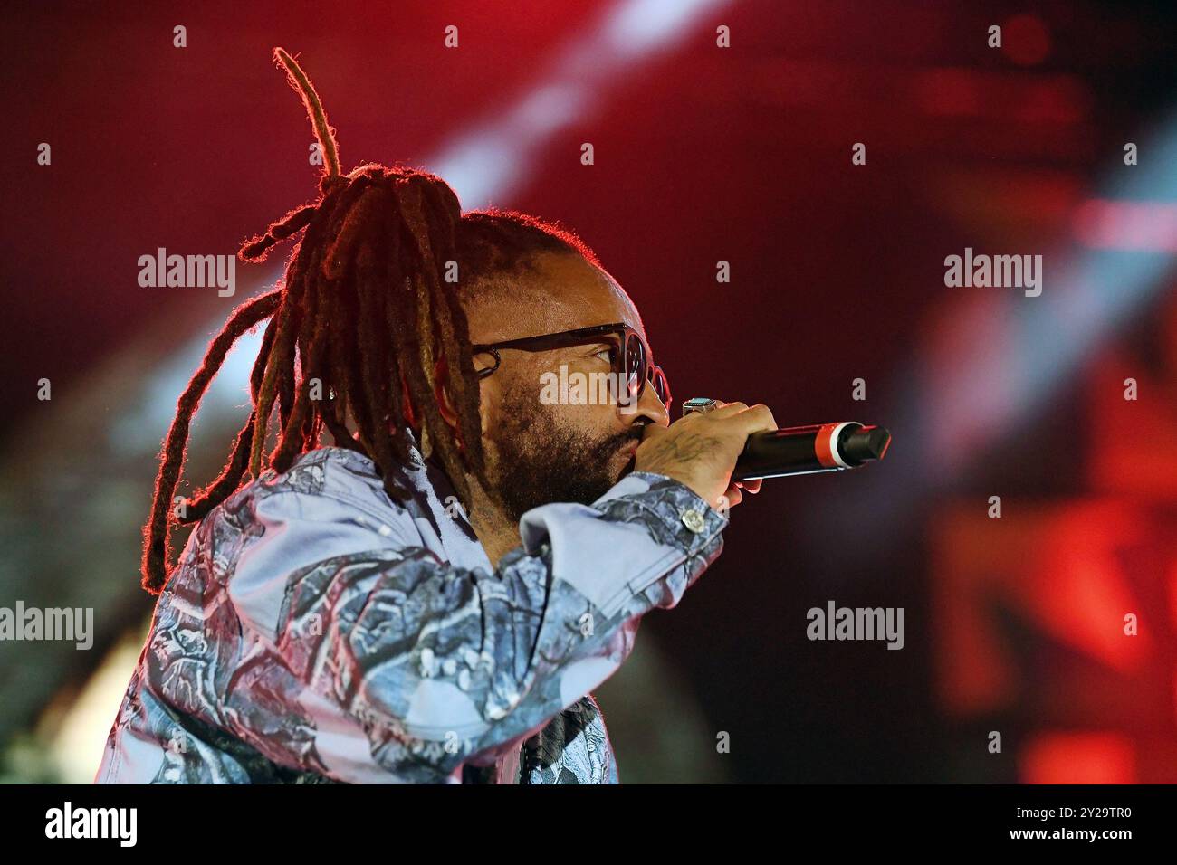 Rio de Janeiro, Brazil, September 4, 2022. Singer and rapper Rael ...