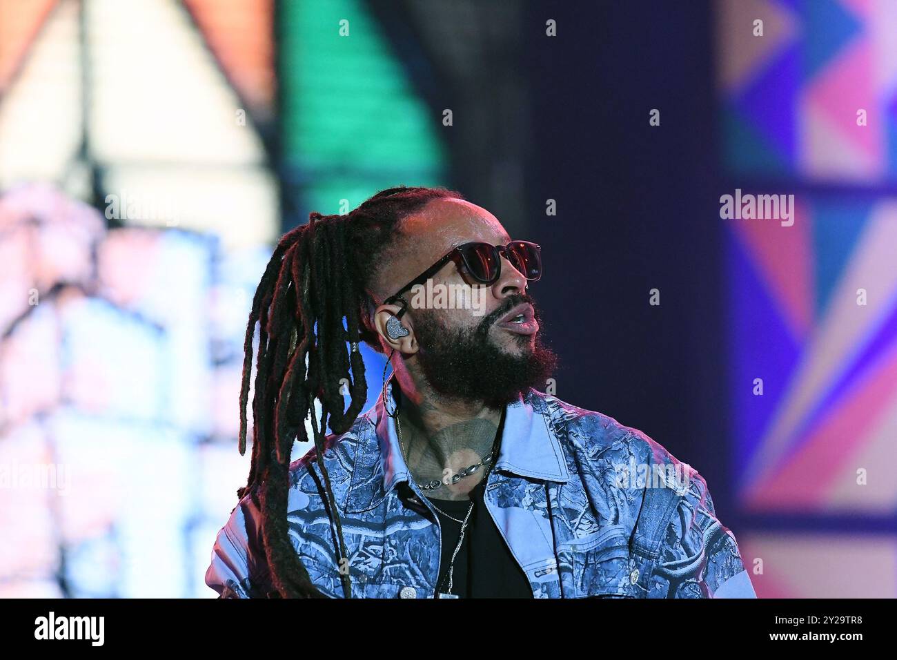 Rio de Janeiro, Brazil, September 4, 2022. Singer and rapper Rael ...