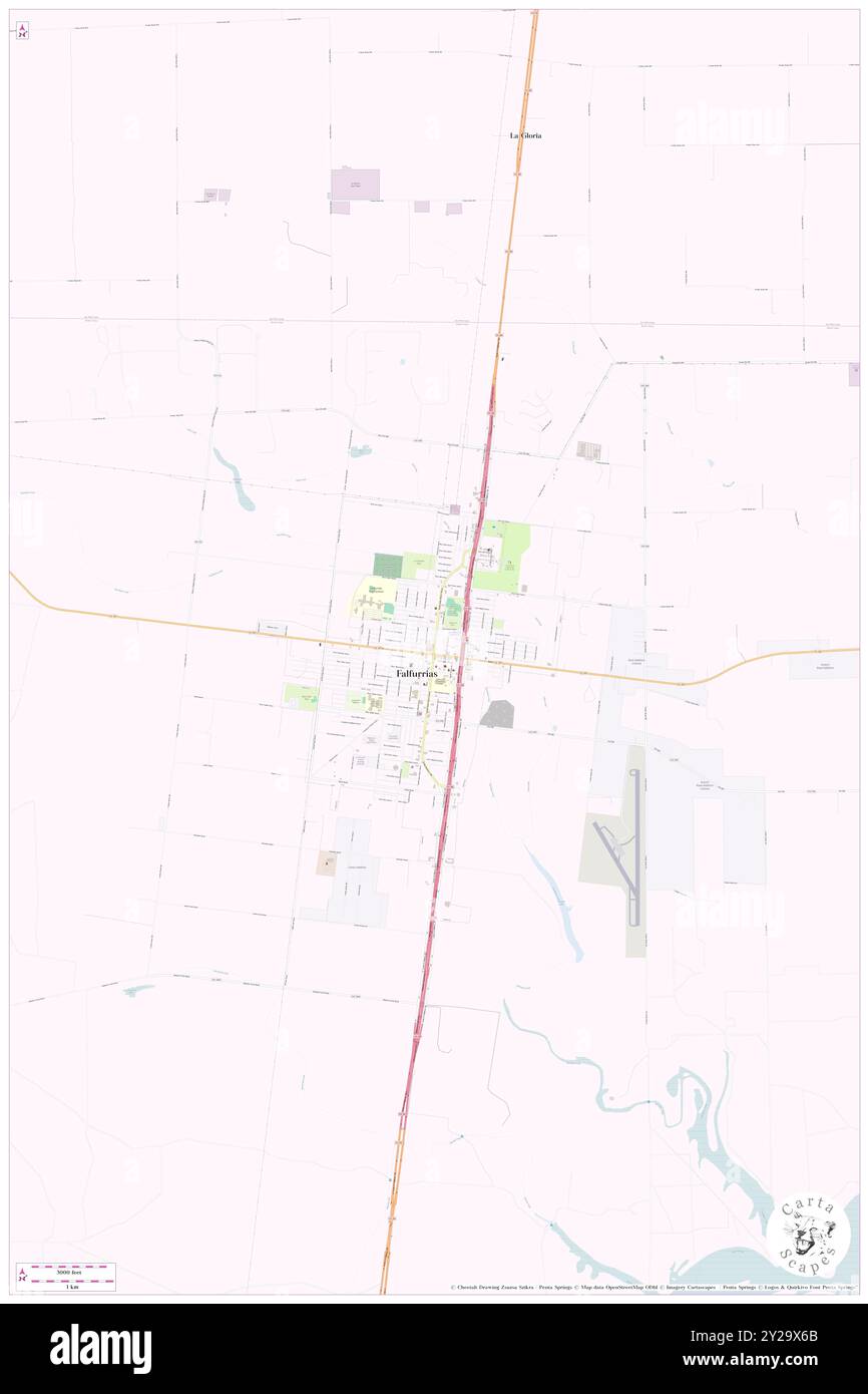 Brooks texas map hi-res stock photography and images - Alamy