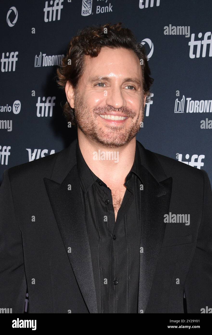 TORONTO, ON: SEPTEMBER 9: Edgar Ramirez at the Emilia Pérez red carpet ...