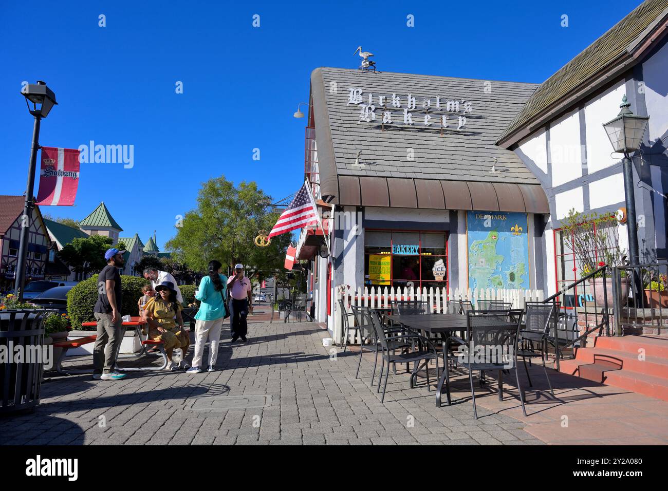 The Danish capital of America, Solvang CA Stock Photo - Alamy